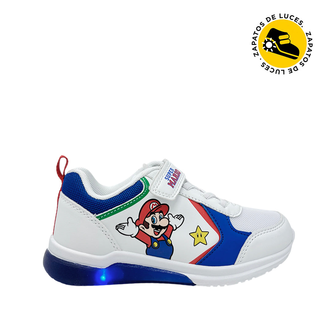 Tennis Mario para niño color blanco - ADOC El Salvador – Tiendas ADOC ...